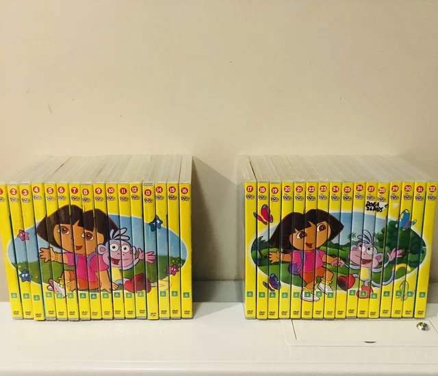 DORA THE EXPLORER 1-32 DVD 32 Discs Complete Collection 2007-2008 37hrs ...