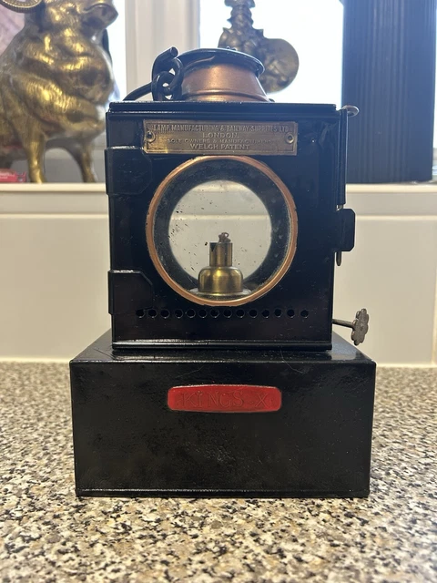 VINTAGE LNER RAILWAY Lantern £50.00 - PicClick UK