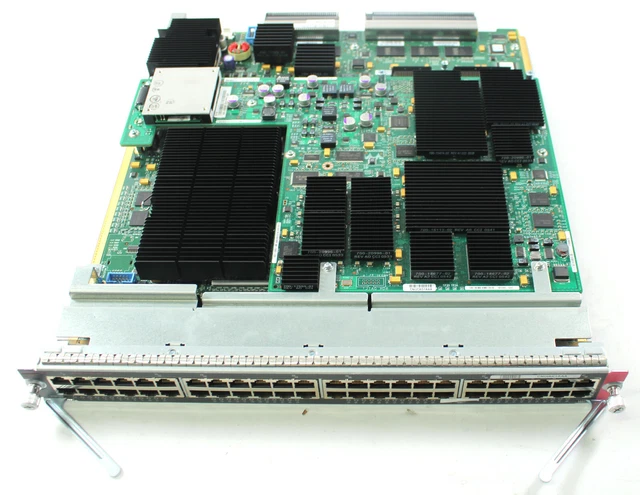 CISCO WS-X6748-GE-TX-3BXL WITH WS-F6700-DFC3BXL $524.63 - PicClick AU