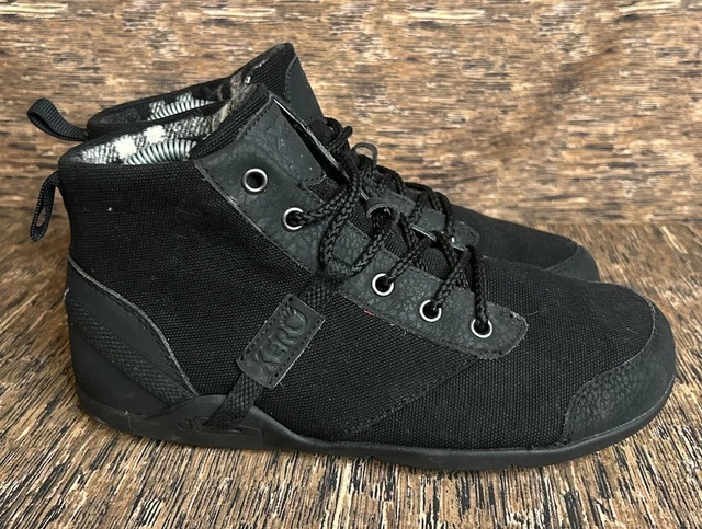 XERO SHOES DENVER Barefoot Boots Minimalist Black Zero Drop Canvas Men’s Sz 7 £53.50 - PicClick UK