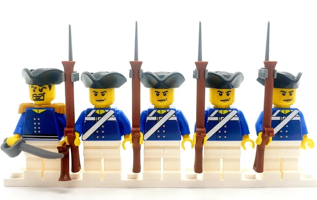PRUSSIAN GRENADIER INFANTRY Napoleonic Wars made with real LEGO ...