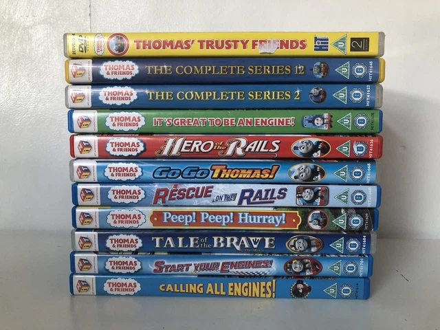 THOMAS THE TANK Engine & Friends 11 DVDs Bundle Kids Collection ...