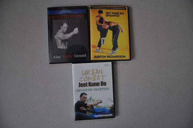 JEET KUNE DO Alan Flash Ground Burton Richardson Trapping Wing Chun3 ...
