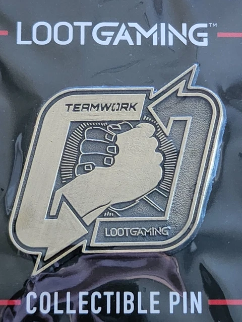 TEAMWORK LOOTPIN PIN Loot Crate Gaming Exclusive £3.59 - PicClick UK