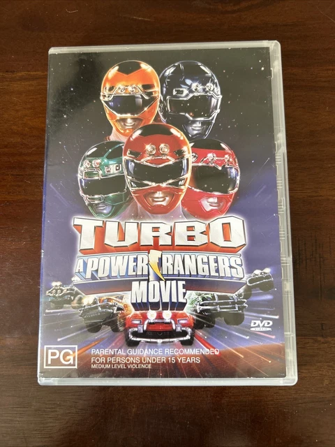 POWER RANGERS MOVIE, A - Turbo (DVD, 1997) $5.00 - PicClick AU