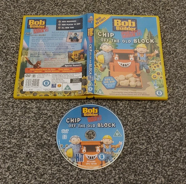 BOB THE BUILDER Chip Off The Old Block Kids Children Pal Dvd EUR 2,34 ...