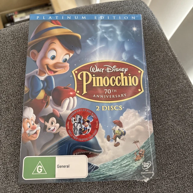 PINOCCHIO (DVD, 2-DISC Set) R4. NEW and SEALED Free Postage $10.00 ...