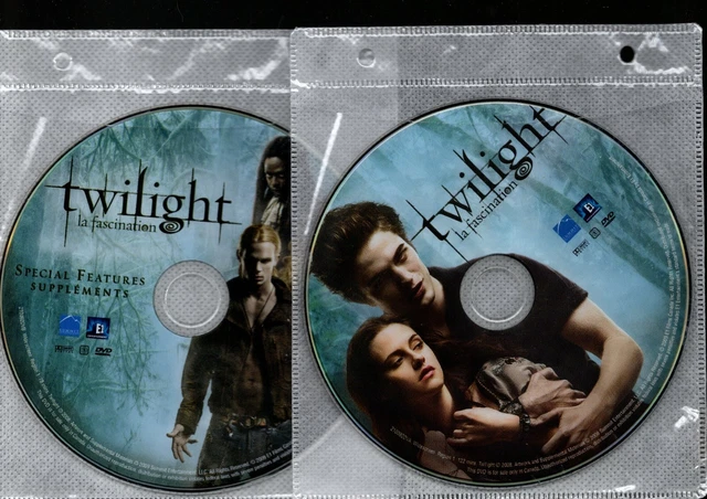 TWILIGHT (2008) DVD *DISC ONLY* = REGION 1 - Kristen Stewart $5.00 ...