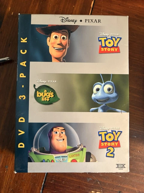 PIXAR 15TH ANNIVERSARY 3 Pack: A Bugs Life/Toy Story/Toy Story 2 (DVD ...