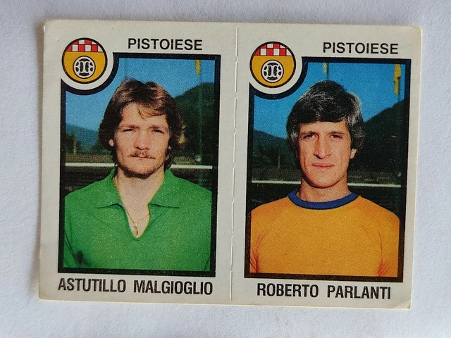 FIGURINA CALCIATORI PANINI 1982/83 PISTOIESE MALGIOGLIO n 523 NUOVA CON VELINA EUR 1,05 ...
