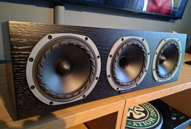 FYNE AUDIO F500C Centre Speaker - BLACK OAK RRP£699 £187.91 - PicClick UK