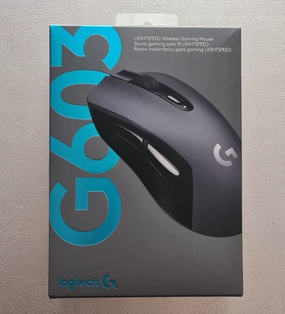 LOGITECH G603 WIRELESS Gaming Maus +Batterien +EU-Garantie +Sticker ...