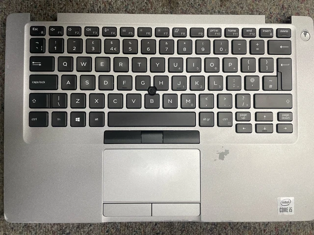 DELL LATITUDE 5410 Grey Palmrest Motherboard Touchpad I5 10th Gen Fully ...