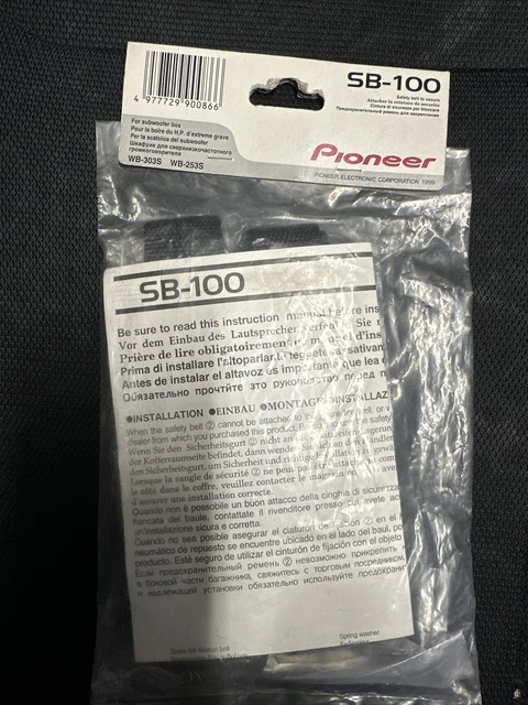 PIONEER SB-100 - For Car Subwoofer Enclosures £20.00 - PicClick UK