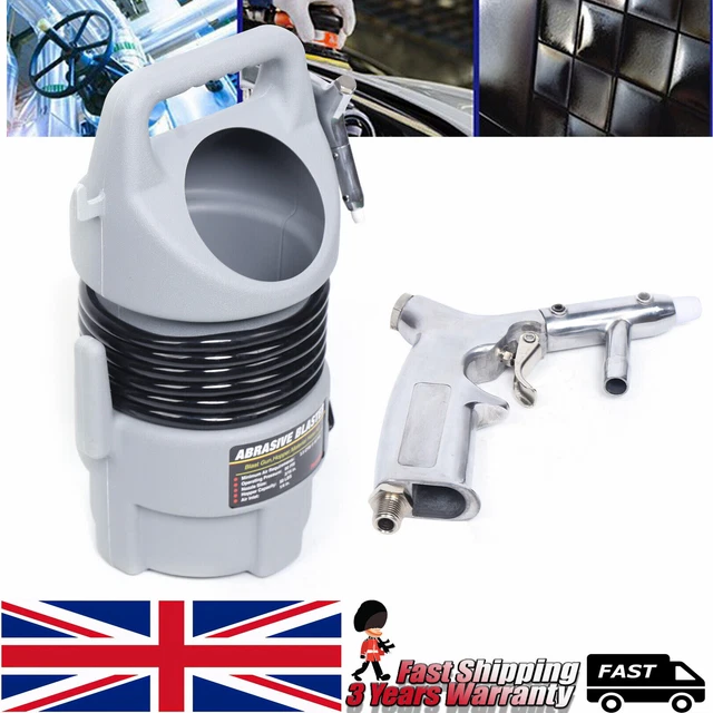 HANDHELD AIR Sandblasting Gun Sand Blaster Portable Shot Media Blasting ...