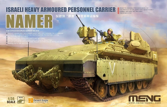 MENG MODEL 1/35 SS-018 IDF Heavy Armoured Personnel Carrier Namer £49. ...