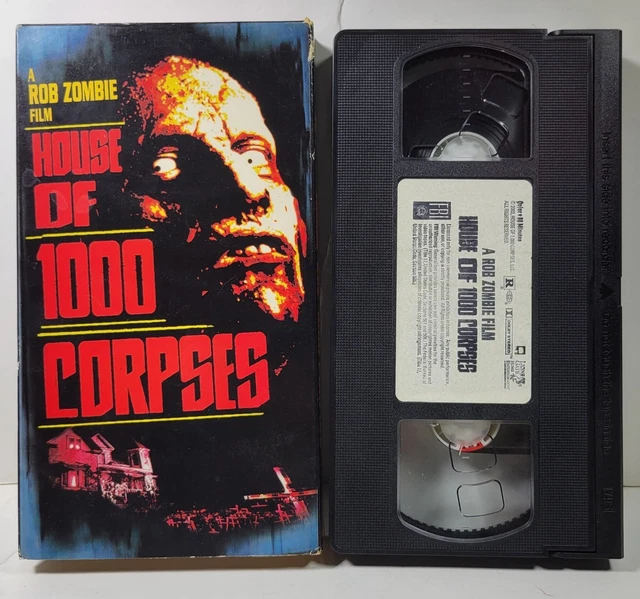 HOUSE OF 1000 Corpses (VHS 2002) A Rob Zombie Film Cult Horror! £35.49 ...