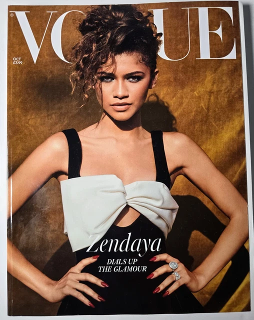 ZENDAYA VOGUE MAGAZINE UK October 2021 + Emma Raducanu Feature ...