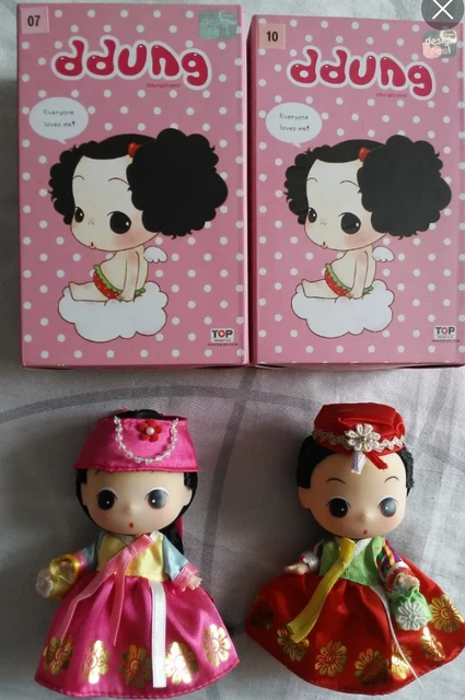 DOLL DOLL DOLL mini ddung korea doll doll petit hanbok £104.11 ...