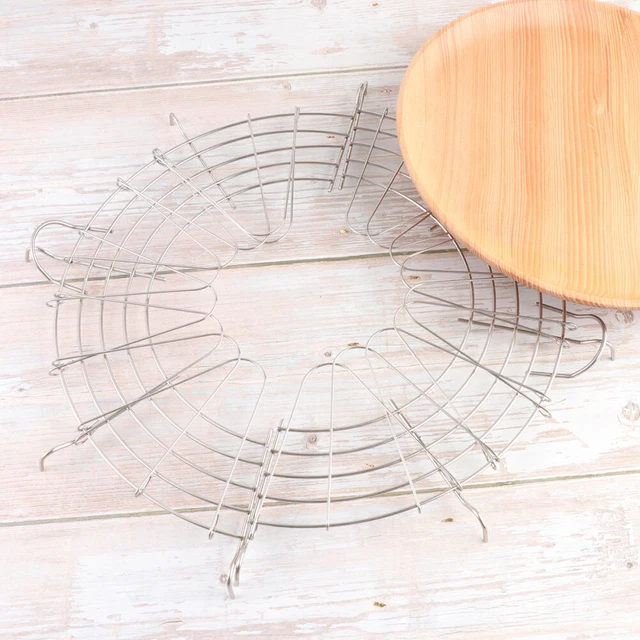 FRYER GRILL RACK Fry Pan Drainer Rack Food Cooling Rack Frying Food ...