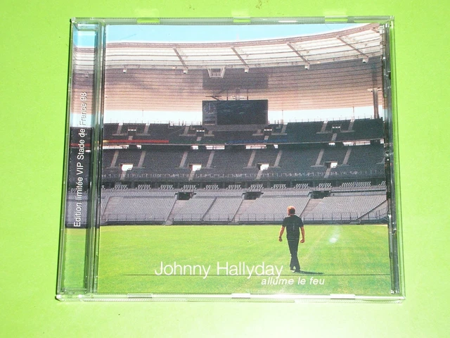 JOHNNY HALLYDAY C.D Hors Commerce Edition Limiteevip Stade De France ...