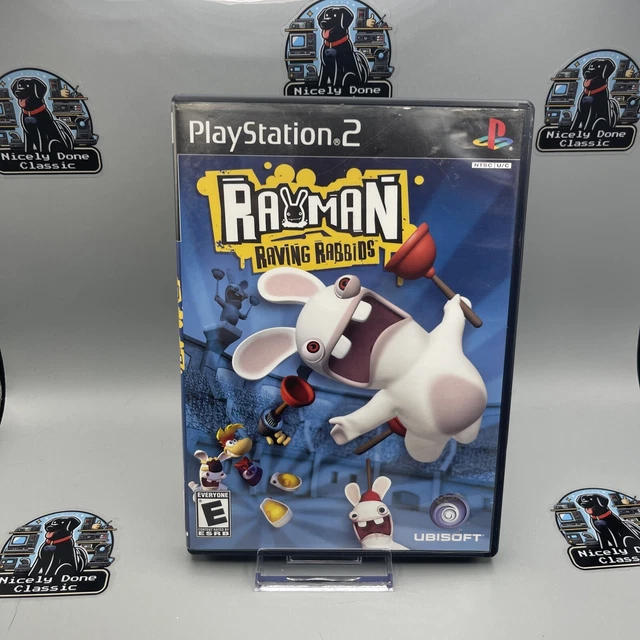 RAYMAN RAVING RABBIDS (Sony PlayStation 2, PS2 2006) - CIB Complete ...