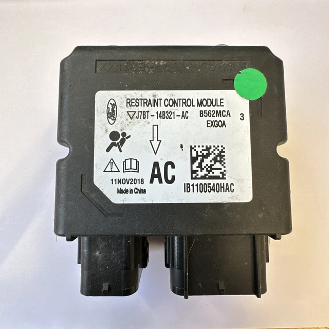 FORD RANGER AIRBAG SRS ECU Control Module JB3T14B321AC No Crash Data £ ...