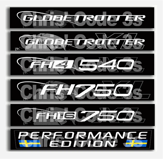 CODE 3 ADHESIVE Vinyl Decal Suit WSI, Tekno & Corgi 1/50 cabs - Volvo ...