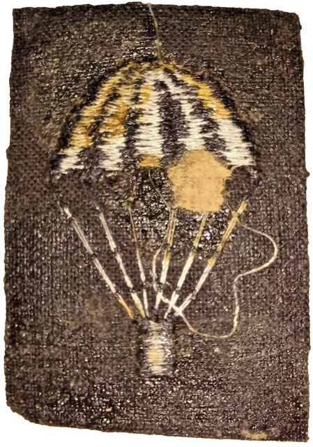 PARACHUTIST ARMY TRADE Patch - Rifle Brigade, KRRC Sleeve Badge ...