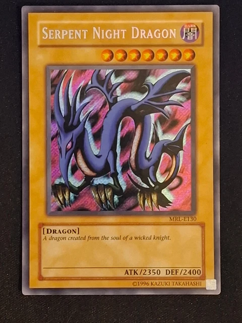 YUGIOH SERPENT NIGHT Dragon MRL-E130 Secret Rare EUR 8,28 - PicClick DE