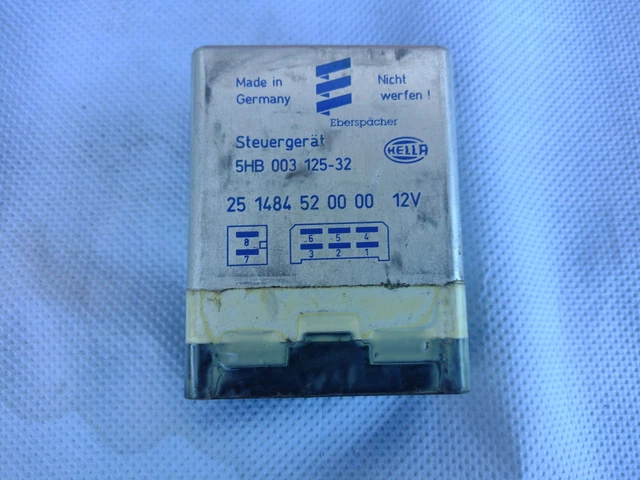 12V STEUERGERÄT STANDHEIZUNG Hella 5HB 003 125-32 Eberspächer 25 1484 ...