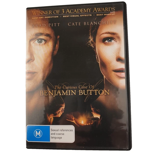 THE CURIOUS CASE Of Benjamin Button DVD, 2008, PAL Region 4, Drama ...
