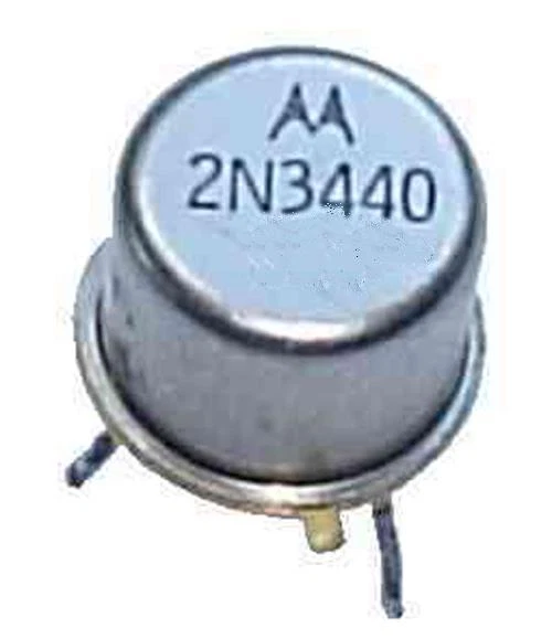 2N3440 NPN HIGH Voltage Bipolar Driver Transistor, 1A 250V, 3-Pin TO-39 ...