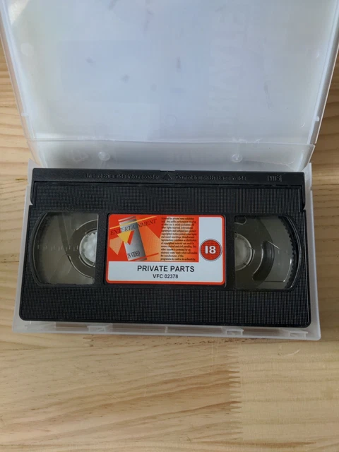 PRIVATE PARTS (VHS/SH, 1998) Howard Stern Video £6.99 - PicClick UK