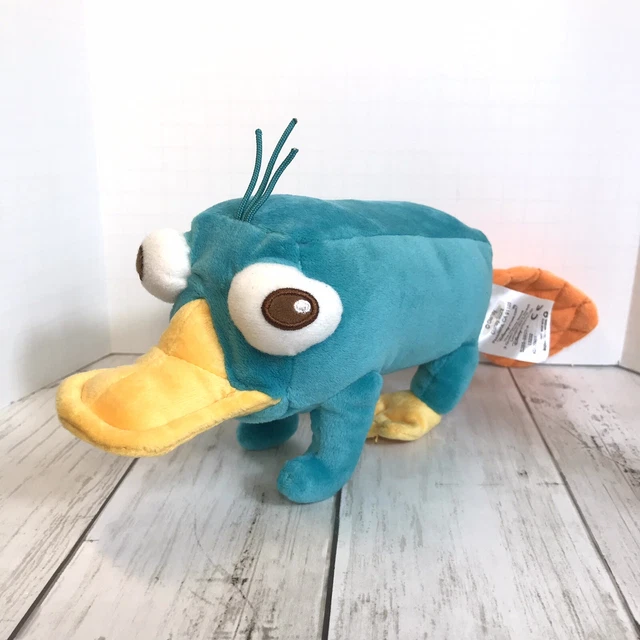 DISNEY PHINEAS AND Ferb 11" Plush Figure Perry the Platypus NWT Toy ...