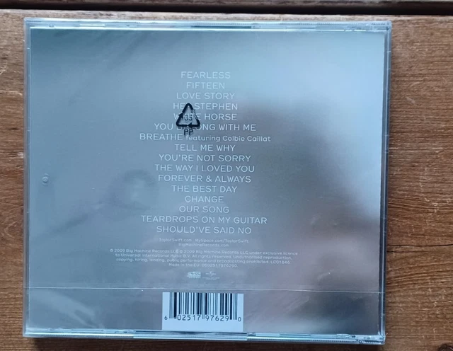 TAYLOR SWIFT FEARLESS [International Version] by Taylor Swift CD 2009 ...