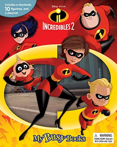 DISNEY / PIXAR The Incredibles 2 My Busy Books -... - Phidal Publishing Inc. £17.83 - PicClick UK