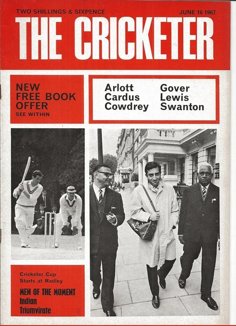 THE CRICKETER MAGAZINE June 1967 Vol. 48 No. 5 £1.50 - PicClick UK