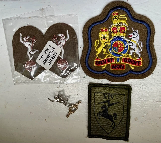 POST WW2 BRITISH Sigs Royal Signals RSM warrant army 14 Regiment ...