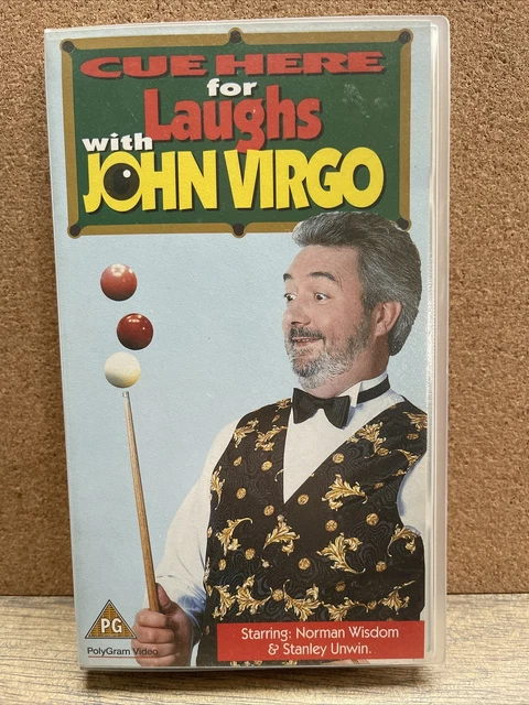JOHN VIRGO - Cue Here For Laughs (VHS, 1994) £4.99 - PicClick UK