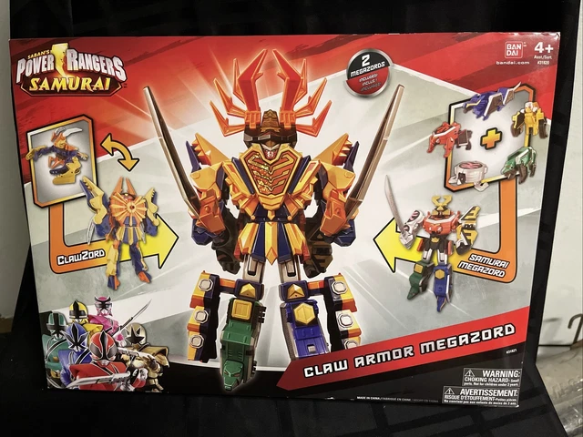 POWER RANGERS SAMURAI Megazord Clawzord Claw Armor Megazord Factory ...