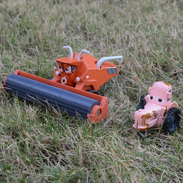 DISNEY PIXAR CARS Frank Tractor Tow Mater McQueen 1:55 Diecast Toys Car ...