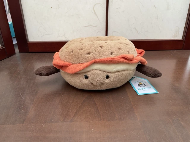 JELLYCAT AMUSEABLES BAGEL BNWT Plus Pin £42.30 - PicClick UK