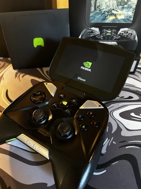 NVIDIA SHEILA HANDHELD Console, With Travel Case £125.52 - PicClick UK
