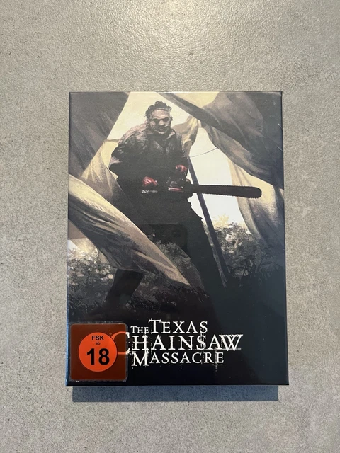 TCM TEXAS CHAINSAW Massacre Piece of Art Box no Mediabook Blu-Ray OVP ...