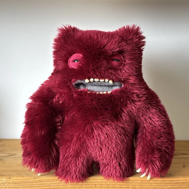 FUGGLER - CLAWEY - Red/Maroon Fur - 12’ - Rare/HTF - Original Spin ...