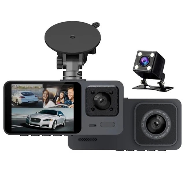 CAMERA CAR DVR Double/Triple Lens Video Recorder Parking £25.79 ...