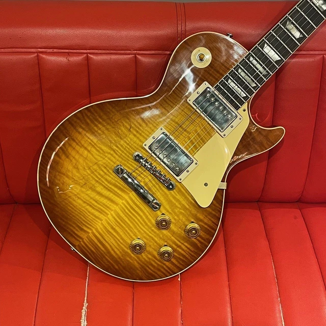 GIBSON CUSTOM SHOP Historic Collection 1959 Les Paul Standard Vos thé glacé éclat EUR 7.264,06 ...