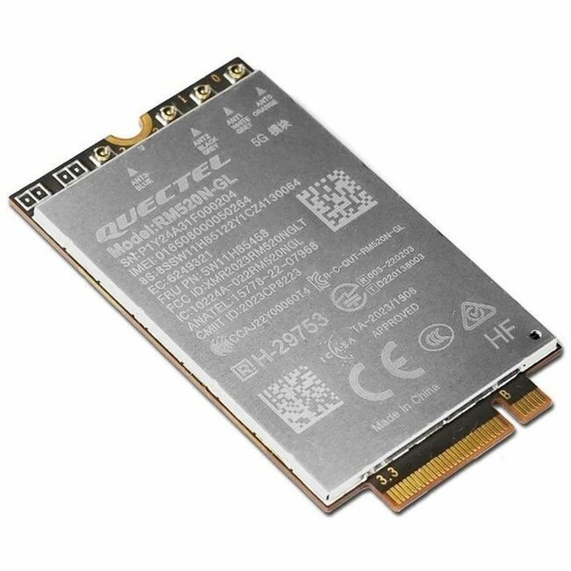 LENOVO QUECTEL RM520N-GL 5G M.2 WWAN Module for X1 Carbon Gen 12/T14 ...