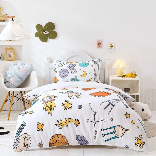 3D ROCKET AIRCRAFT Meteor Planet Quilt Cover Set Bedding Set Duvet ...
